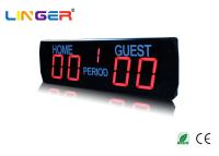 China Portable IR Remote Control LED Scoreboard for Badminton - 19cm×61.8cm×9cm, 5-Digit Display, 100,000 Hours Lifespan for sale