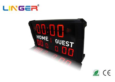 China Compact Wireless Electronic Basketball Scoreboard with 4-Inch LED Display, 22.5x47.5cm Size and IR Remote Control for sale