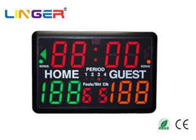 China Aluminum Frame Portable Electronic Scoreboard with 12 LED Digits, 26