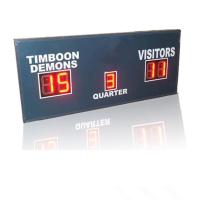 China Simple Five Digits Small Led Scoreboard , Electronic Football Sport Scoreboard for sale