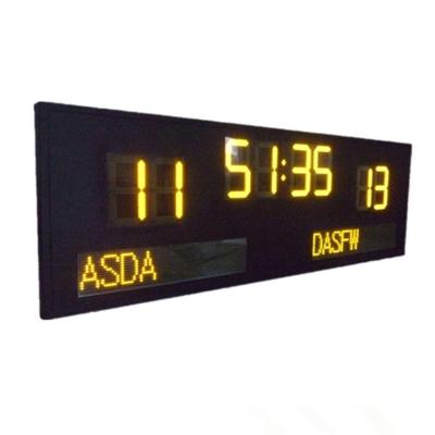 China Outdoor LED Football Scoreboard 20 Inch 500mm Amber Color for Stadium Sports Game for sale