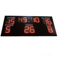 China IP65 Waterproof 12 Inch 300mm Red LED Football Scoreboard Digital Display Board for sale