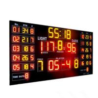China Customized Multi LED Basketball Scoreboard 400mm 200mm Digits IP65 for sale