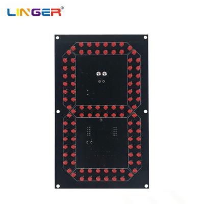China 8 Inch 7 Segment LED Digit Component for Scoreboards - 200mm Height, 5mm Diodes, DC 5V Operation for sale