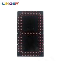 China 15 Inch LED Digit Scoreboard Module 220mm x 381mm with 35×7 Segments and 12V DC Operation for sale