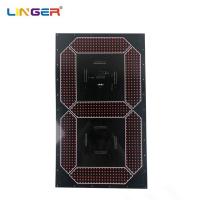 China 30 Inch Large 7 Segment LED Digital Board with Cree Chips, 41W Power, 100K Hour Lifespan for sale