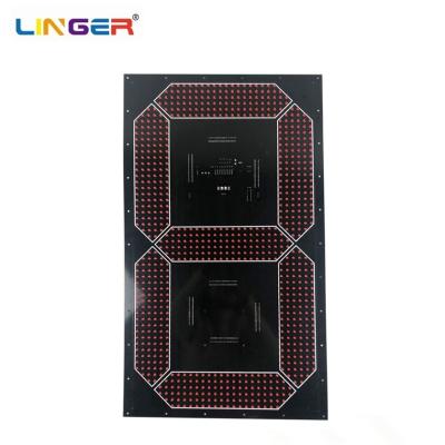 China 30 Inch Large 7 Segment LED Digital Board with Cree Chips, 41W Power, 100K Hour Lifespan for sale