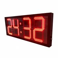 China Outdoor Large Digital Clock 1600mm x 600mm with 20