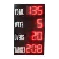 China CE Certified LED Cricket Scoreboard with 200m Wireless Control, 12