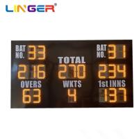 China Outdoor LED Cricket Scoreboard Customized Logo DC12V AC240V for sale