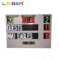 China Colorful LED Electronic Scoreboard Wireless Control 1400x2100mm IP65 10mm Pitch for sale