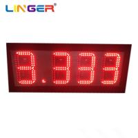 China 8-Inch LED Fuel Price Sign with IP65 Waterproof Rating and Wireless Remote Control for Service Stations for sale
