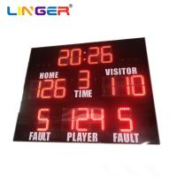 China 300mm Digit Height Led Basketball Scoreboard 2500mm X 3000mm for sale