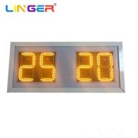 China Wireless Remote Control LED Scoreboard IP65 200mm Digit Height AC110-240V for sale