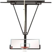 China AC110V-240V Hydraulic Electric Basketball Hoop with 1800mm Backboard and Wireless Remote Control for sale