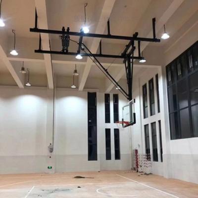 China Aluminum Basketball Hoop Ceiling Mounted - 450mm Rim, 1800x1050mm Backboard, 105kg Load Capacity for sale