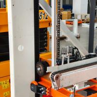 China Cross Level Vertical Rack Pinion Lift Transfer Precise Docking Rack & Pinion Elevator for sale