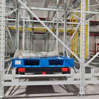 China Floor Transfer Rack And Pinion Lift Vertical Stacker Crane Asrs 2mm Accuracy for sale