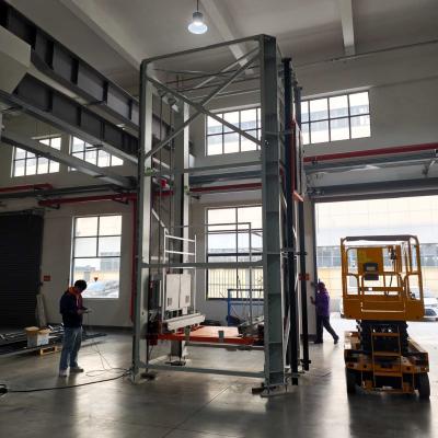 China Cross Level Vertical Rack Pinion Lift Transfer Precise Docking Rack & Pinion Elevator for sale