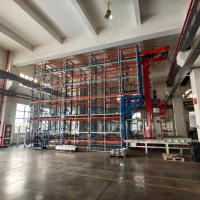 China Floor Transfer Rack And Pinion Lift Vertical Stacker Crane Asrs 2mm Accuracy for sale
