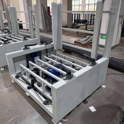 China Customization Automated Stacking Pallet Stacker Space Saving For Packaging Lines for sale