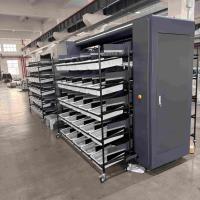 China High Density 100 Slots Reciprocating Multi-Layer Cart Put Wall System for E-Commerce Warehouse Sorting for sale