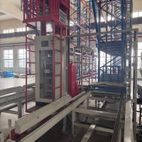 China Warehouse Storage Asrs Stacker Crane 800mm × 1400mm Overhead Stacker Crane for sale