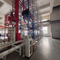 China Heavy Duty Wire Rope Pallet Stacker Crane for Narrow Aisle Warehouse Automation for sale