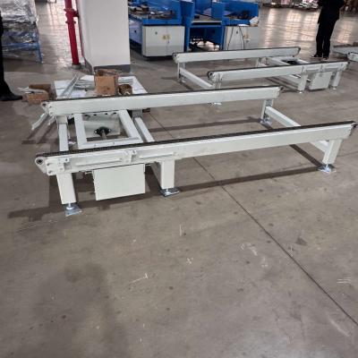 China Modular Accumulating Pallet Conveyor 1200kg 2000kg Overhead Chain Conveyor Systems for sale