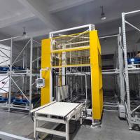 China Industrial Ethernet Controlled Pallet Stacker Crane for Smart Warehouse Logistics for sale
