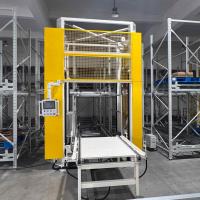 China Industrial Ethernet Controlled Pallet Stacker Crane for Smart Warehouse Logistics for sale