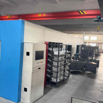China Multi-SKU Top Barcode Scanning Vertical Sorter For Warehouse Fulfillment for sale