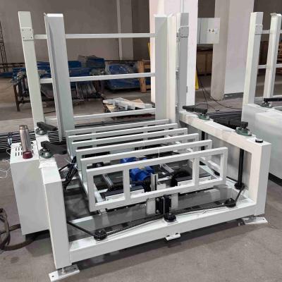 China Compact Automatic Pallet Stacker Space Saving System For Packaging Lines for sale