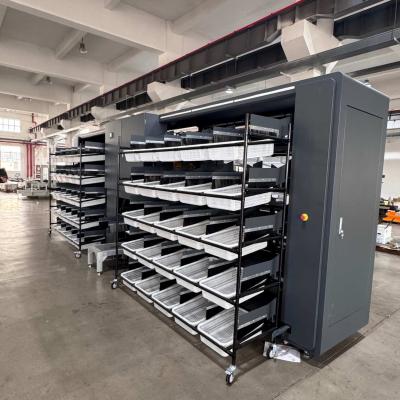 China High-Speed 2 m/s Reciprocating Multi-Layer Cart Put Wall System for Parcel Logistics for sale