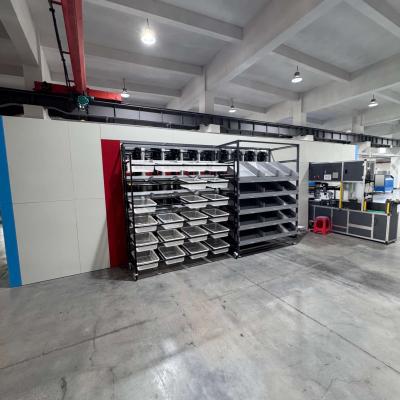 China 52 Slots Modular Vertical Sorter For Multi-SKU Order Sorting Operations for sale