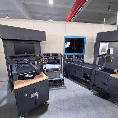 China 4000 PPH Automated Vertical Sorter For Parcel And Order Consolidation for sale