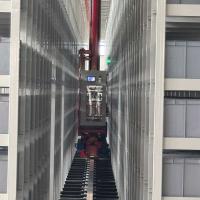 China High Space Utilization Remote Control Bin Stacker Crane For Automated Logistics Centers for sale