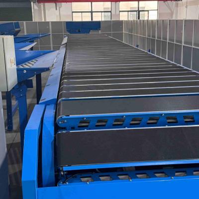China 8000 Pieces/Hour High Efficiency High Accuracy Narrow Belt Sorter for Warehouse Logistics Systems for sale