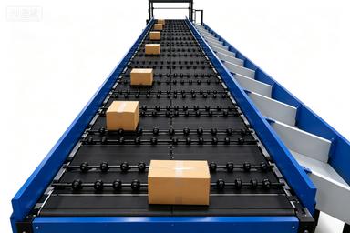 China Multi-Angle Diverting High Efficiency Wheel Sorter for Automated Parcel Sorting for sale