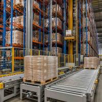 China WMS Integrated Auto Storage System Cold Chain Pallet Automatic Racking System for sale