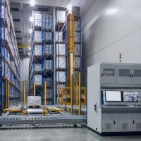 China Continuous Pallet Handling Warehouse Storage Shelving Movable Pallet Racking System for sale