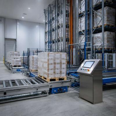 China Continuous Pallet Handling Warehouse Storage Shelving Movable Pallet Racking System for sale