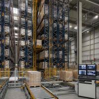 China Industrial Ethernet Auto Storage System Cold Storage Automated Shelf Storage System for sale