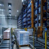 China ASRS Auto Storage System Low Temp For Food And Frozen Goods Warehouses for sale