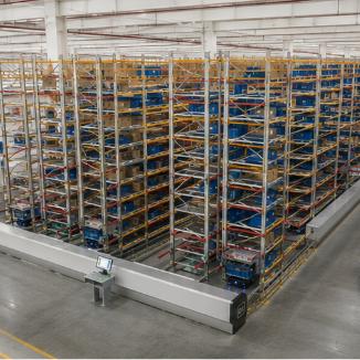 China 50kg Bin-Type Suspended Stacker Crane for High-Density Warehouse Systems for sale