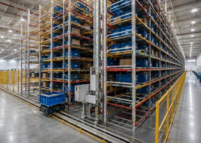 China High Precision Multi-SKU Bin Stacker Crane for High-Bay Warehouse Storage for sale