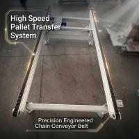 China 1000kg Pallet Chain Conveyor For Manufacturing Production Line  70dB for sale