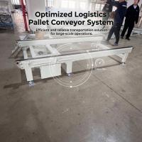 China Low Temp Pallet Chain Conveyor 500kg – 2000kg Cold Storage Drag Chain Conveyor for sale