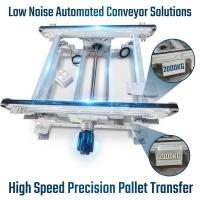 China High Speed Pallet Chain Conveyor 1200kg Chain Conveyor Belt For Pallet Transfer Systems for sale
