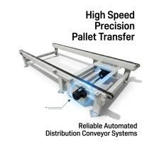 China Production Line Pallet Destacker For Conveyor Systems Continuous Pallet Feeding for sale